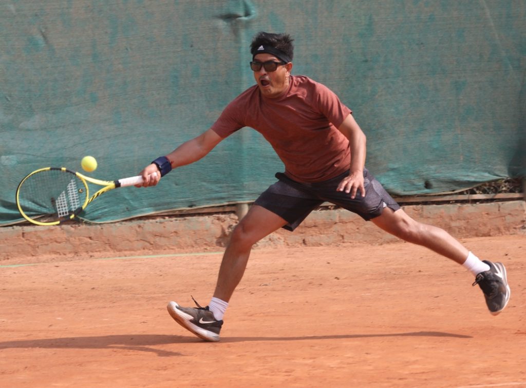 Raju Shrestha off to winning start in Citizens Bank Tennis - HamroKhelkud