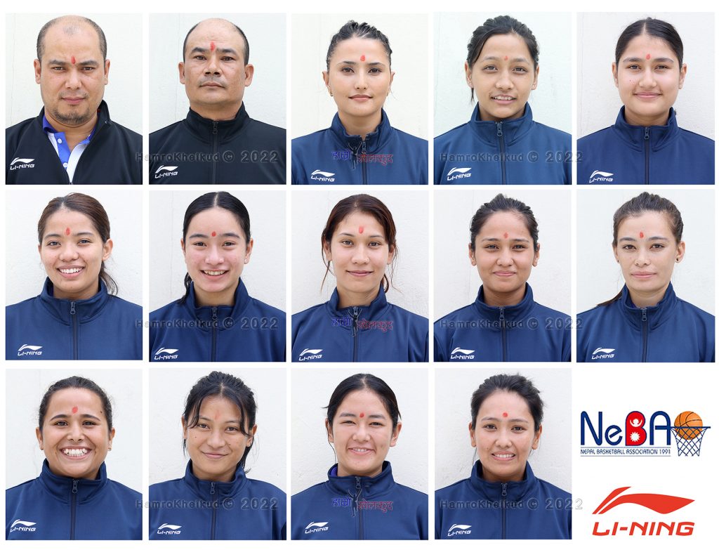 National Women's Basketball team departs for Maldives - HamroKhelkud
