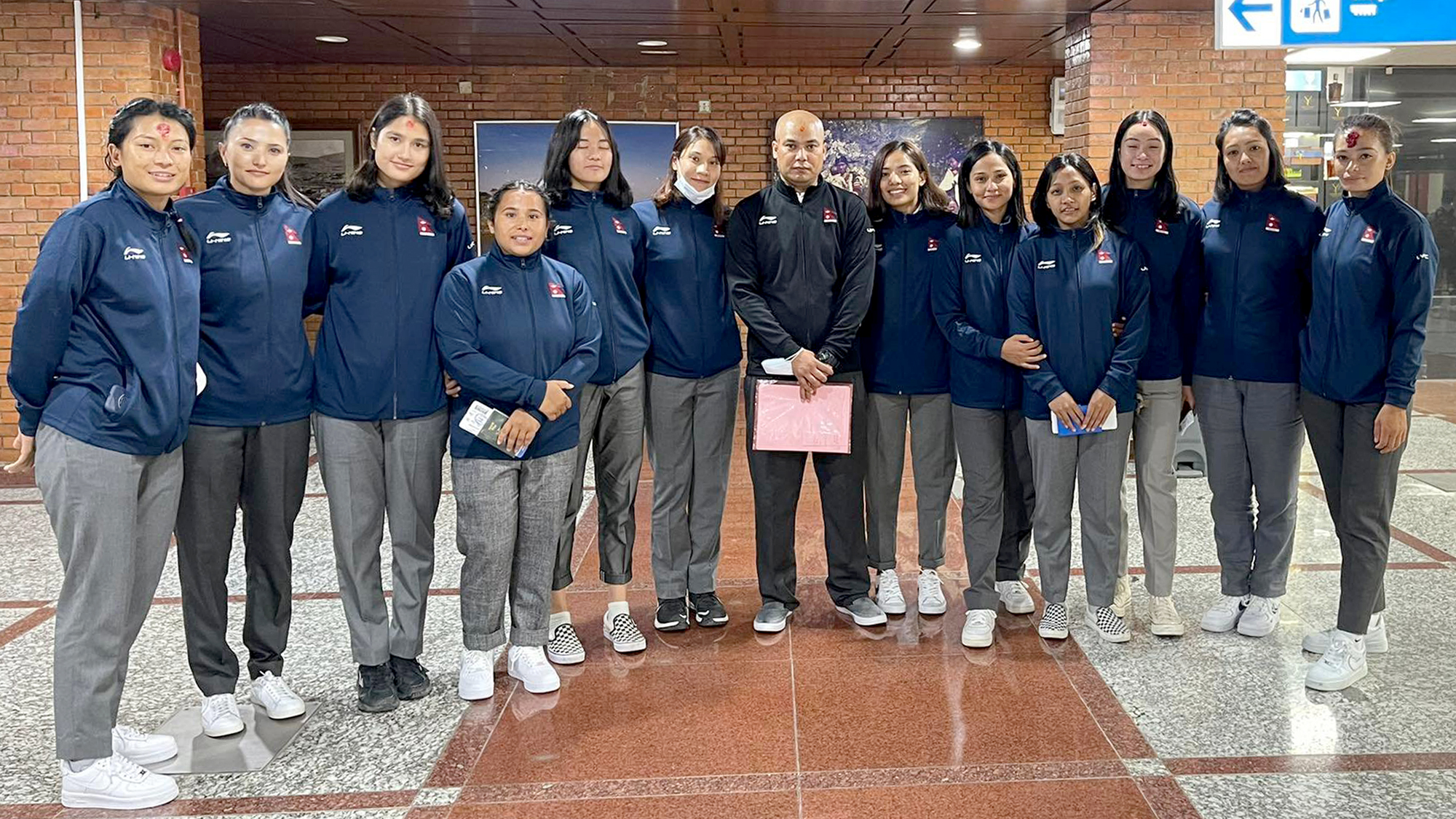 National Women's Basketball team departs for Maldives - HamroKhelkud