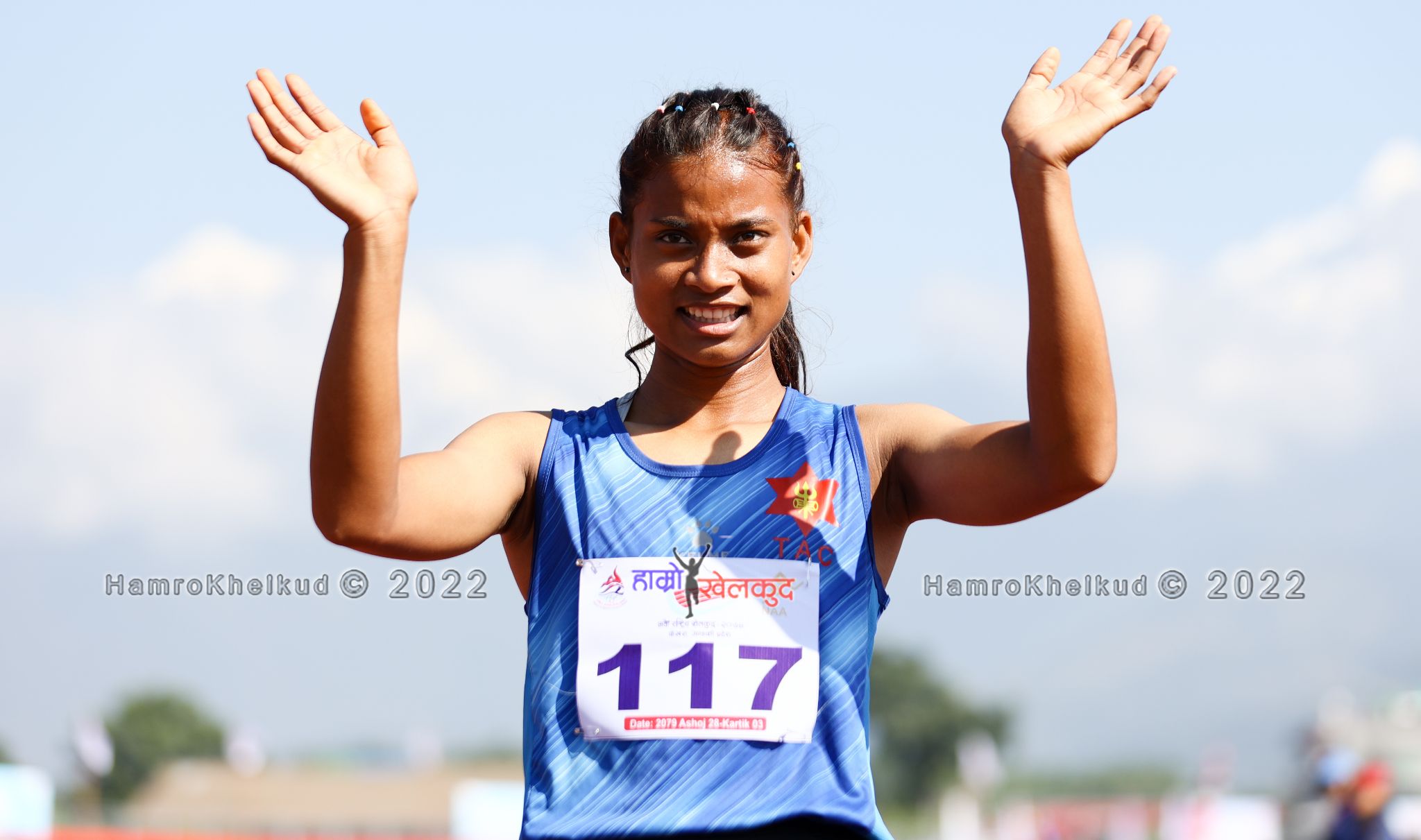 Jayarani obtains the second gold - HamroKhelkud
