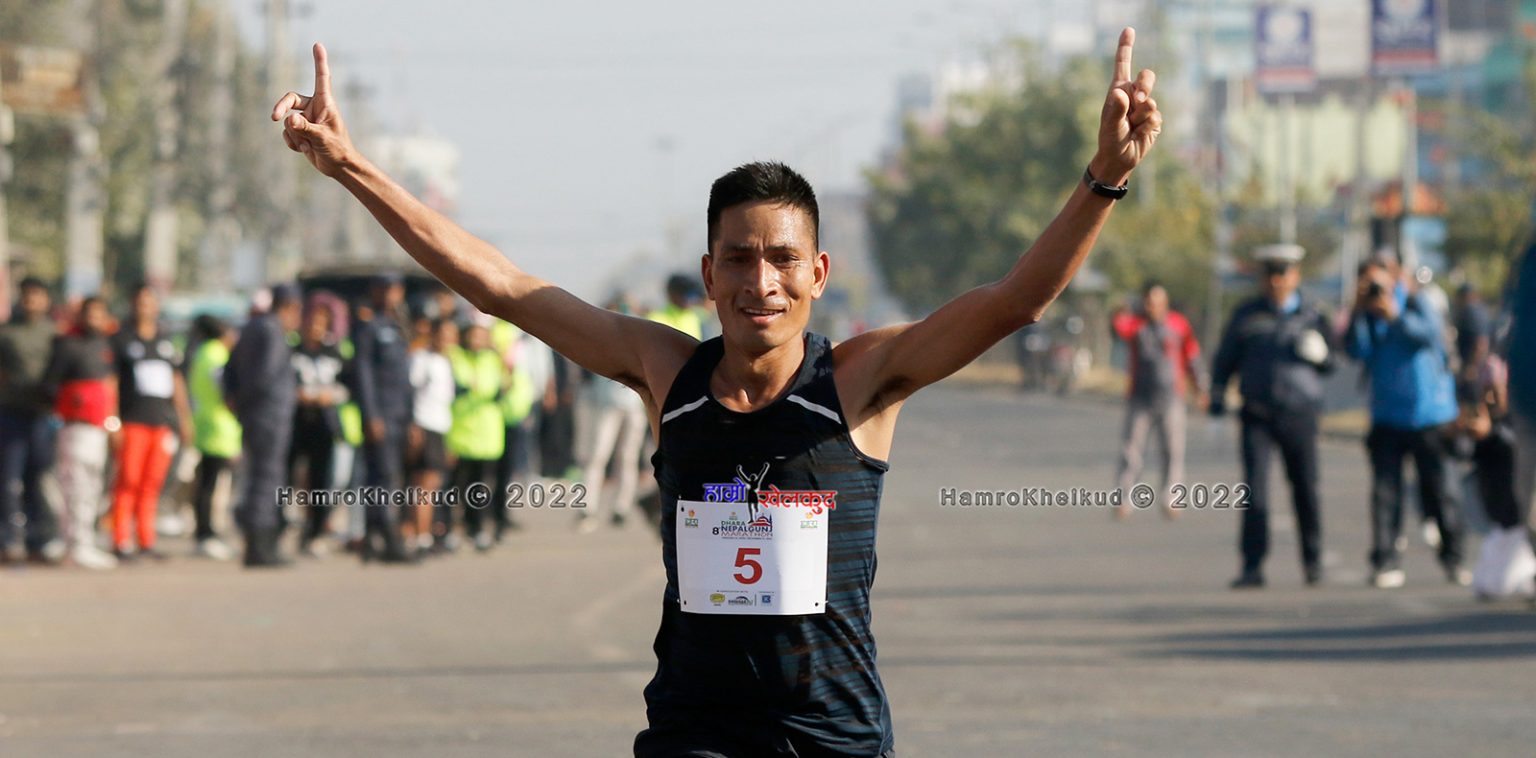 Khadak named new champion of Nepalgunj Marathon - HamroKhelkud