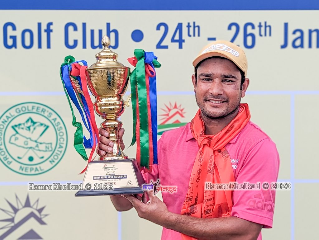 Dinesh clinches maiden major title - HamroKhelkud