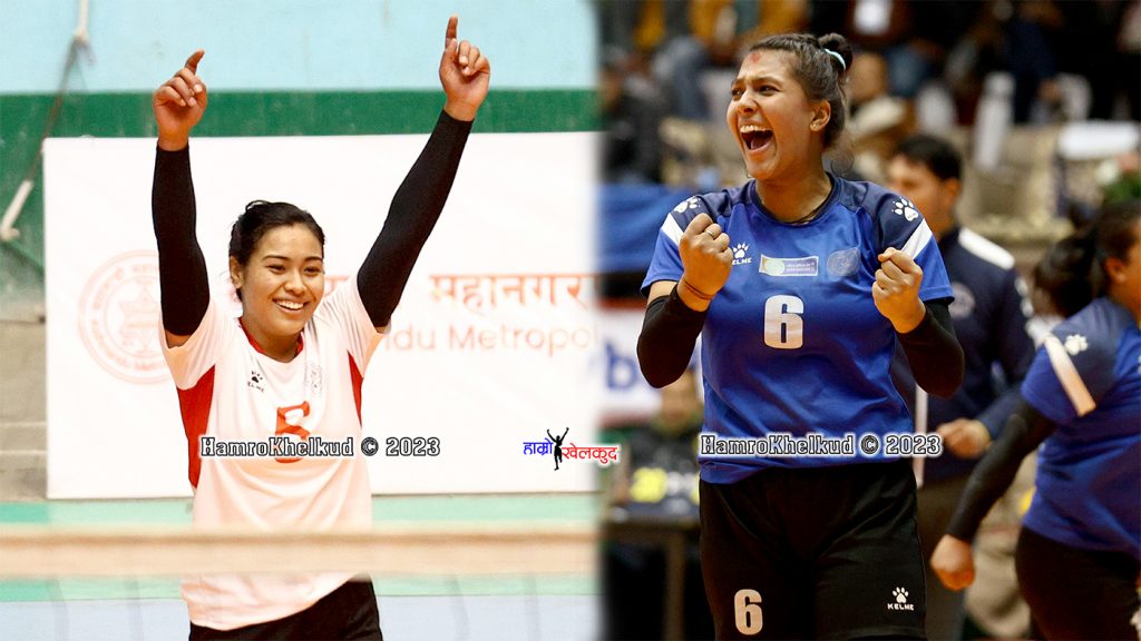 Pratibha and Usha to compete in Maldives Volleyball League - HamroKhelkud